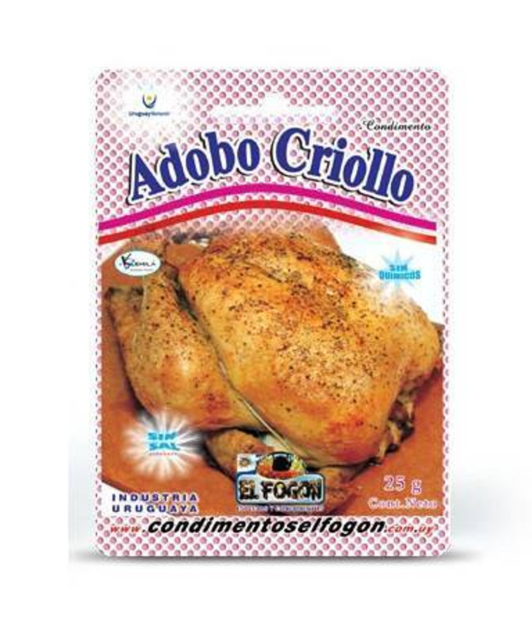 ADOBO CRIOLLO POLLO EL FOGON 25 GRS - Tuti Fruti