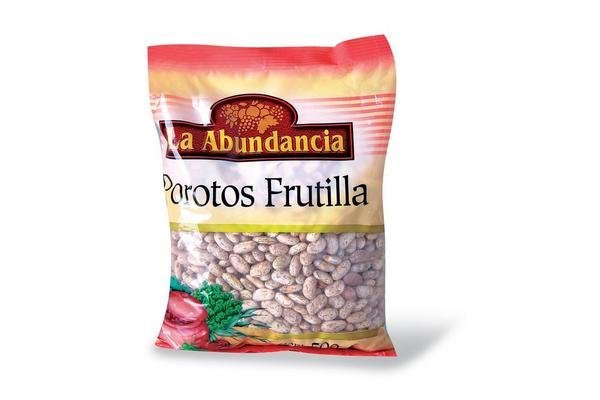 POROTOS FRUTILLA 500 GRS LA ABUNDANCIA - Tuti Fruti