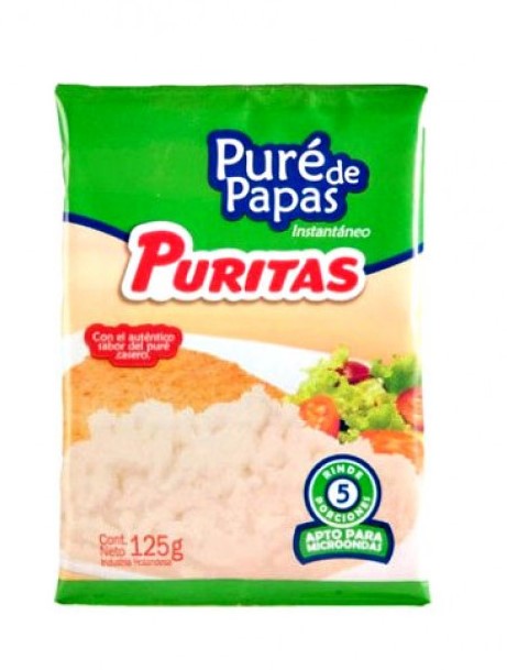 PURE DE PAPAS PURITAS 125 GRS - Tuti Fruti